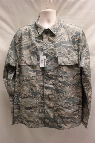 USAF Men's Utility Coat, Digital Tiger, Size: 44S, NSN: 8415-01-536 ...