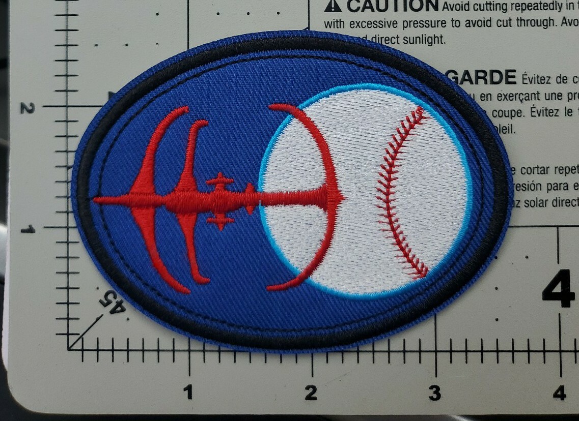 Star Trek Deep Space Nine Niners Baseball Hat Logo Patch 3 1/2 inches ...