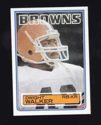1983 Topps Dwight Walker #258 Cleveland Browns | eBay
