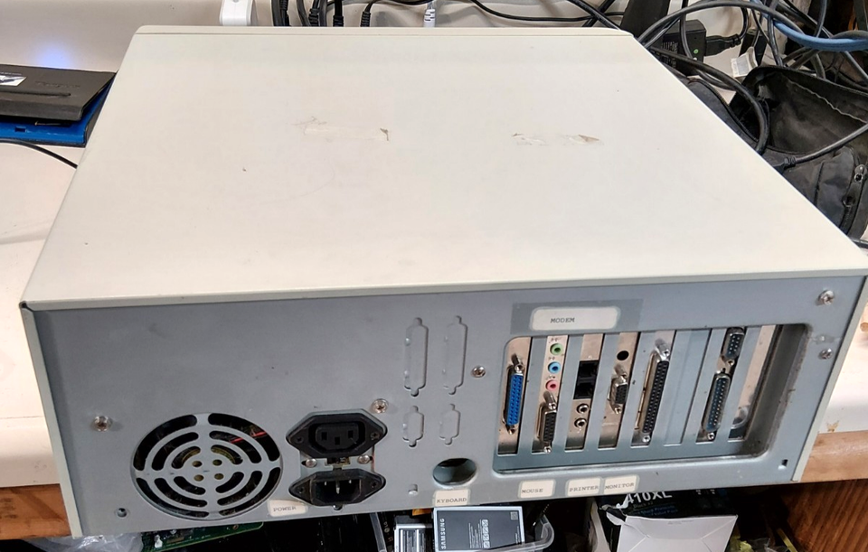 VINTAGE RETRO TURBO PC COMPUTER - AMERICAN COMPUTER COLORADO 1400 ...