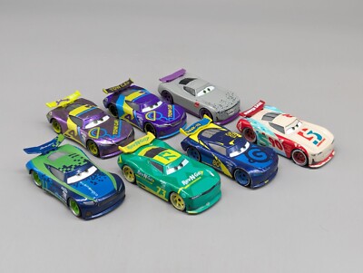 Disney Pixar Cars 3 Next Gen Racers Diecast Metal 1:55 Paul Conrev Dan ...