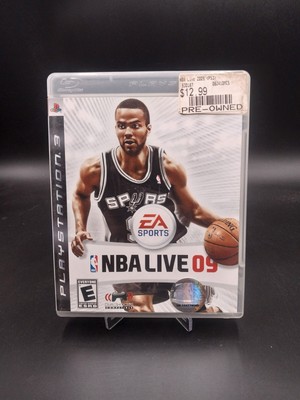 NBA Live 09 (Sony PlayStation 3, 2008) Case and manual only 14633154467 ...