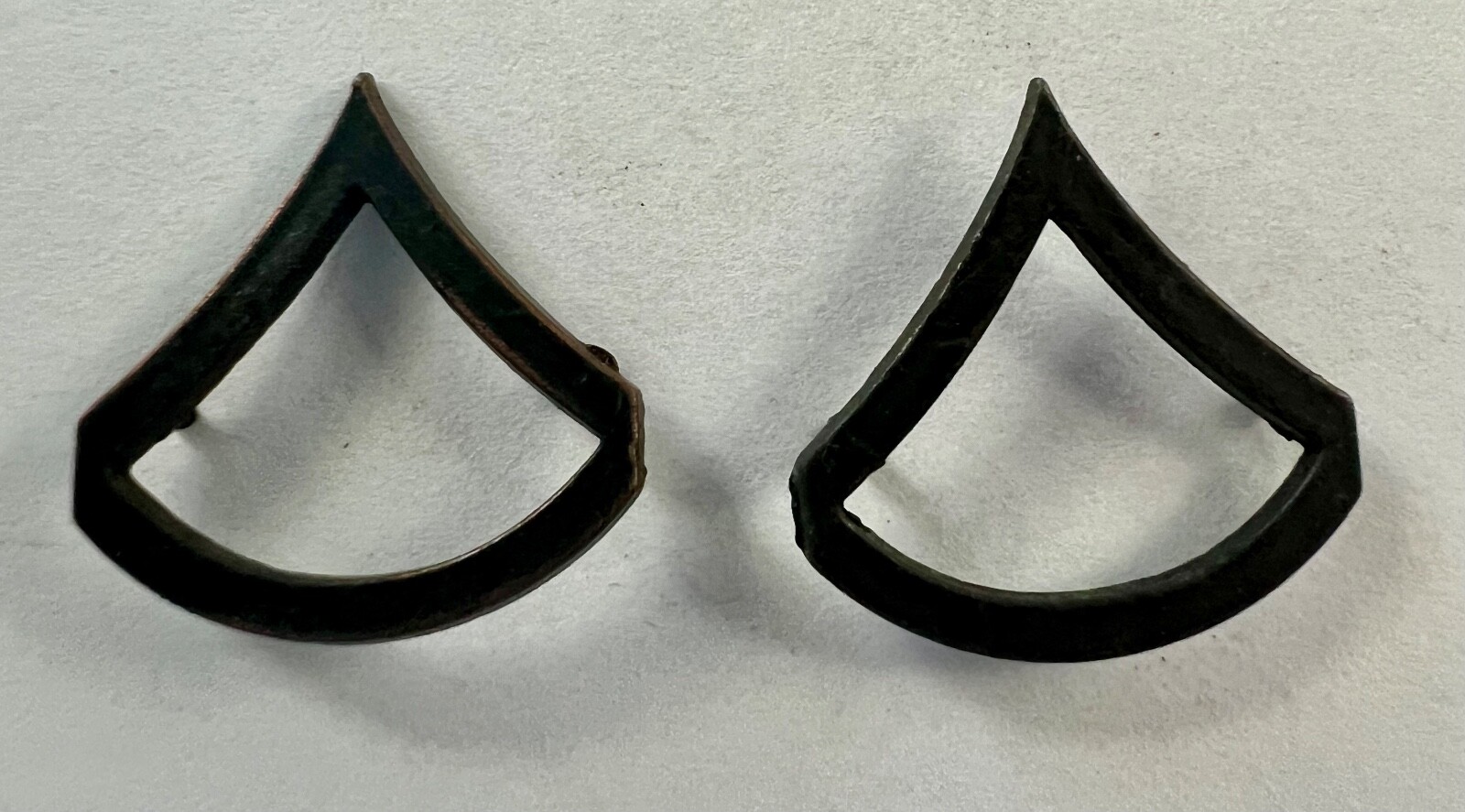 Private First Class (E3) Rank Collar Insignia US Army Subdued | eBay