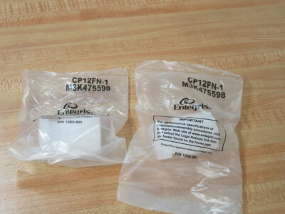 Entegris CP12FN-1 FlareTek Tube Cap W/Nut CP12FN1 (Pack of 2) | eBay