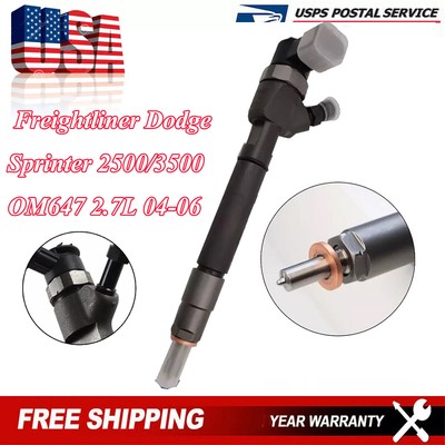 1X Diesel Fuel Injector 6470700087 for Mercedes Dodge Sprinter OM647 2 ...