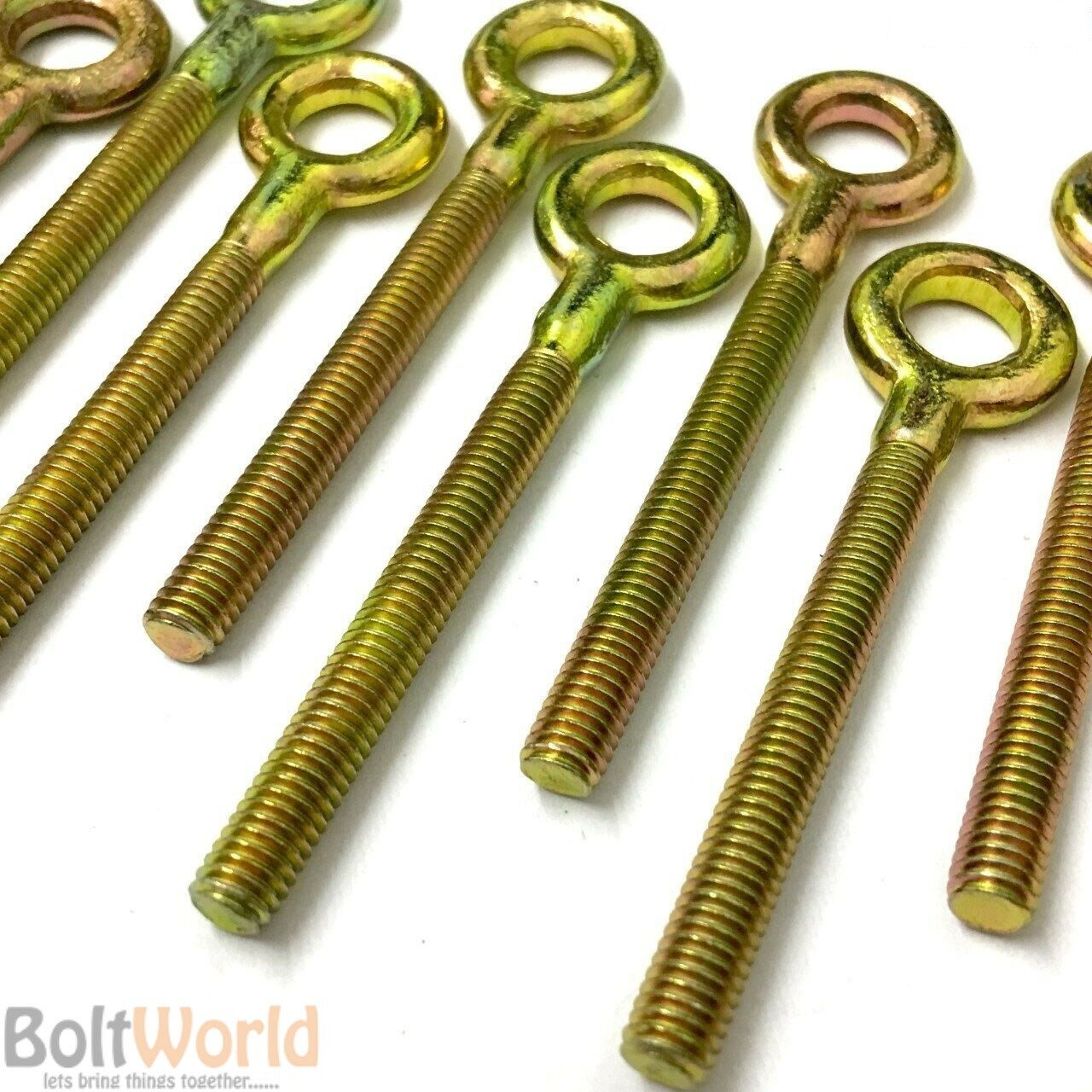 M6 M8 M10 M12 FORGED EYES THREADED HANGING BOLTS - CATENARY WIRE ...