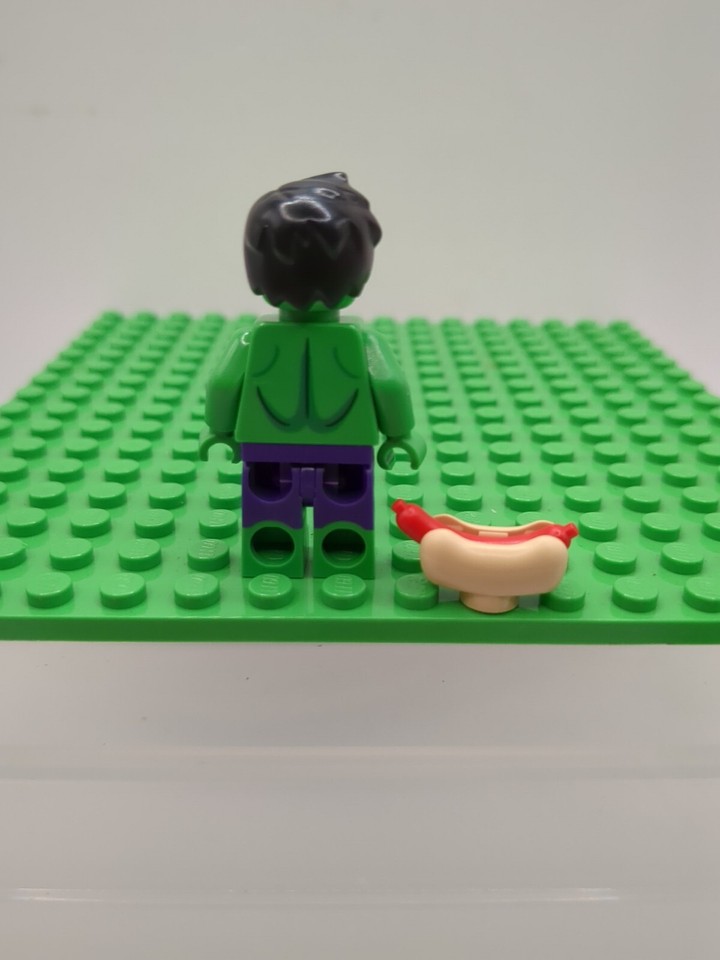 LEGO Hulk Purple Shorts minifigure 10782 Marvel Spider-man mini figure ...