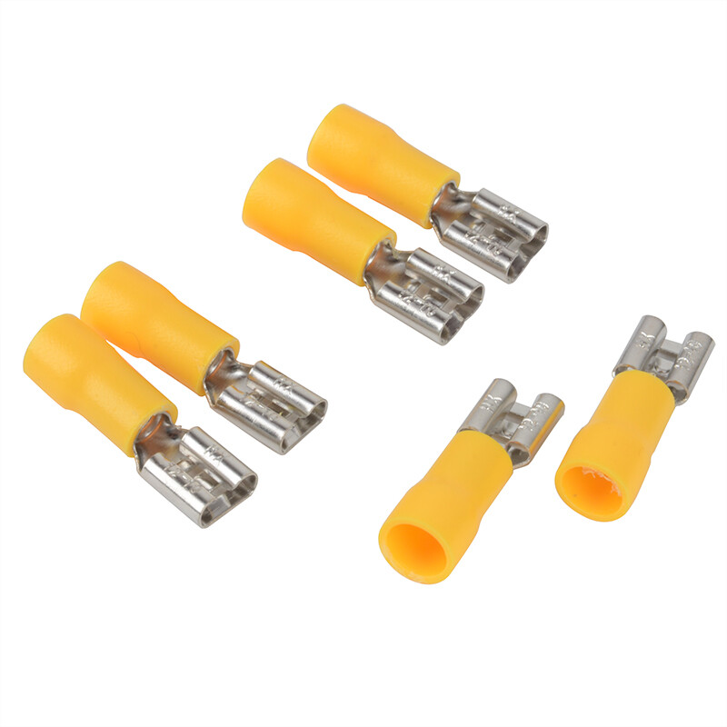 Wholesale Male& Female Blade Connectors Insulated Wire Crimp Terminal ...