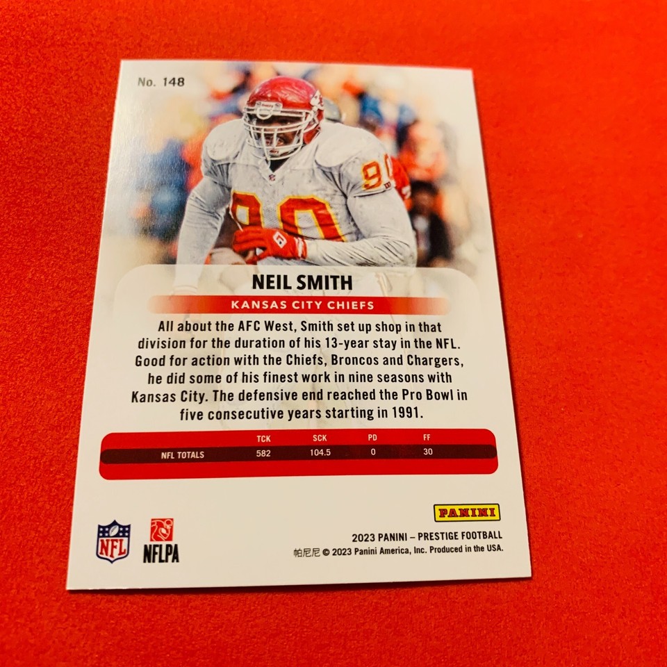 Neil Smith .. Kansas City Chiefs .. 2023 Prestige Base Card 148 | eBay