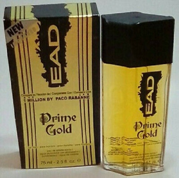Prime Gold Cologne for Men 2.5 Oz Compare to 1 Million by Paco Rabanne ...