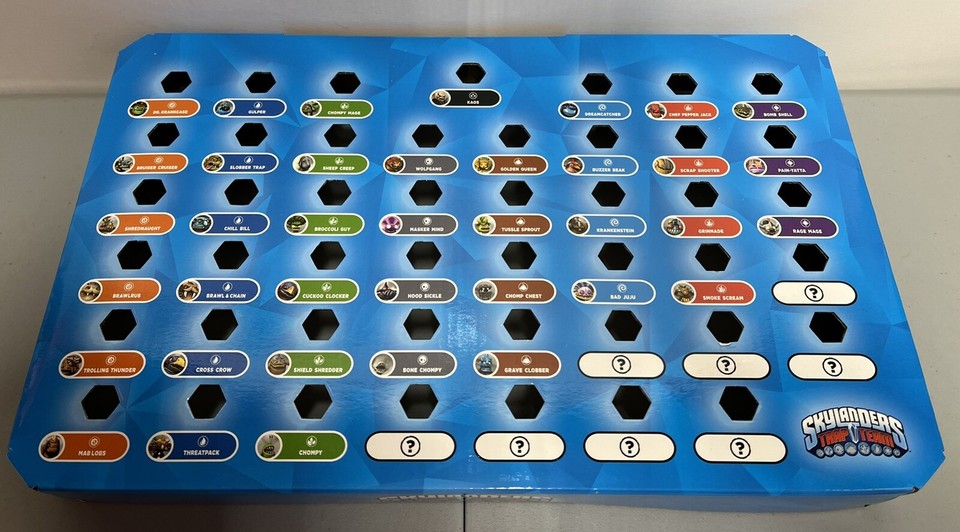 Skylanders Trap Team Storage Tray Holder Display Box Traps/Crystals ...