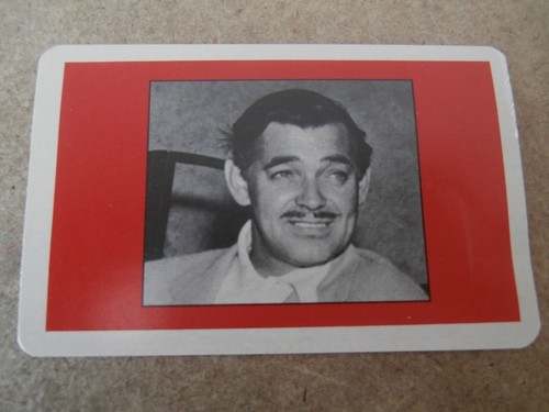 CLARK GABLE, RARE VINTAGE 80s TRADING CARD, COLLECTOR (JT29) | eBay