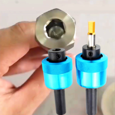 Metric Size HSS Hexagon Rotary Broach Punch Bit Punching Tools Shank 12 ...