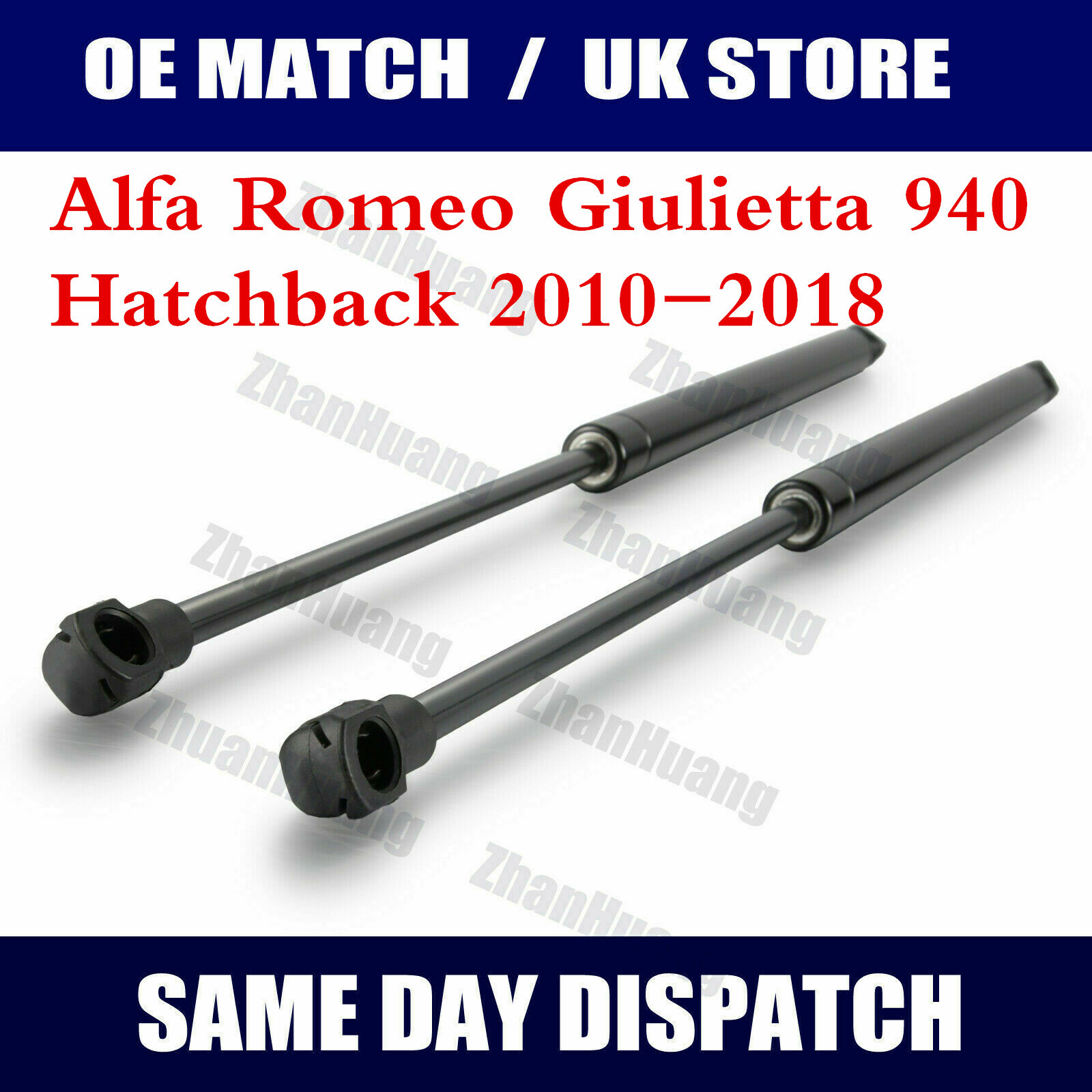 Fit Alfa Romeo Giulietta 940 Hatchback Rear Boot Tailgate Gas Spring ...
