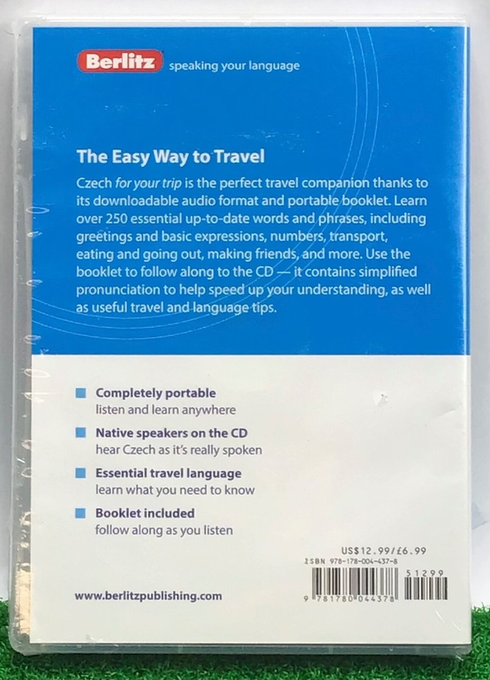 Berlitz Language for Beginners / Czech for Your Trip / Essential Travel ...