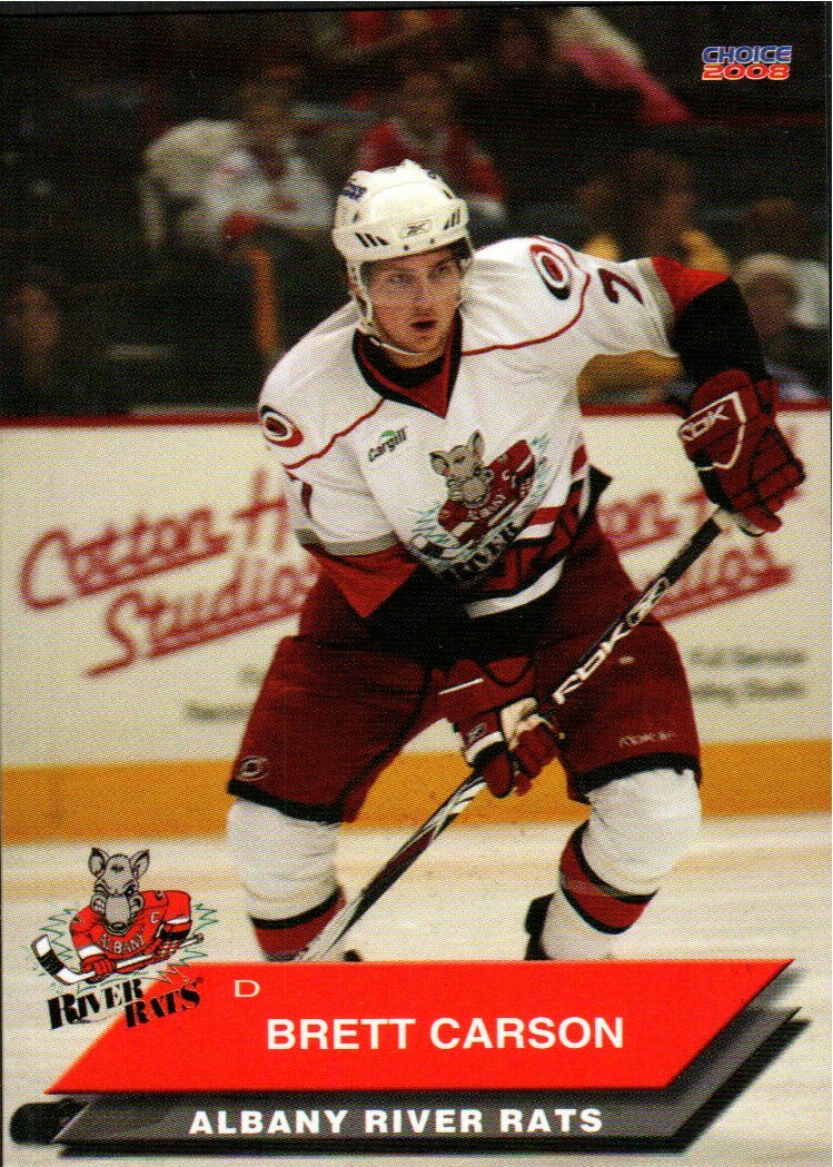 Brett Carson 2007-08 Albany River Rats | eBay