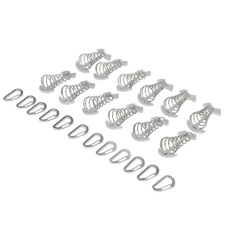 Deck Anchors Fishing Bone Anchors Outdoor Stability Adjustable Tension ...