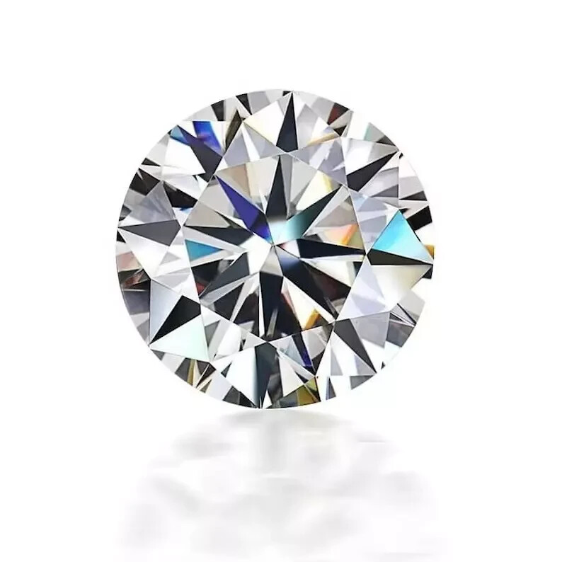 1 Ct Natural White Diamond Round Cut VVS1 D Grade GDGL Certified 1 Free ...
