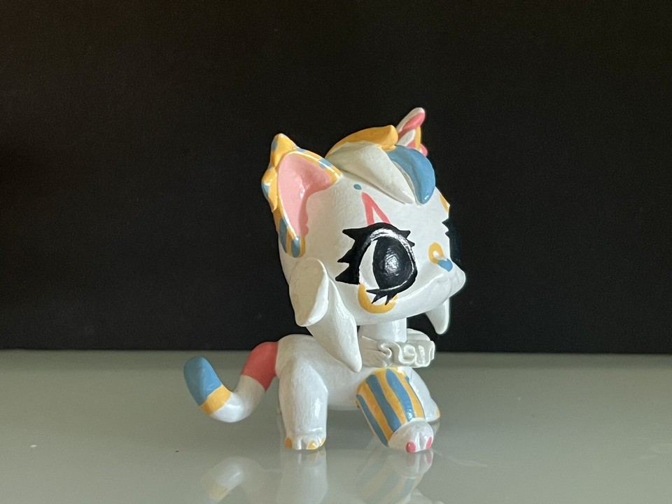 Lps Littlest Pet Shop Hand Painted Custom Cat | eBay
