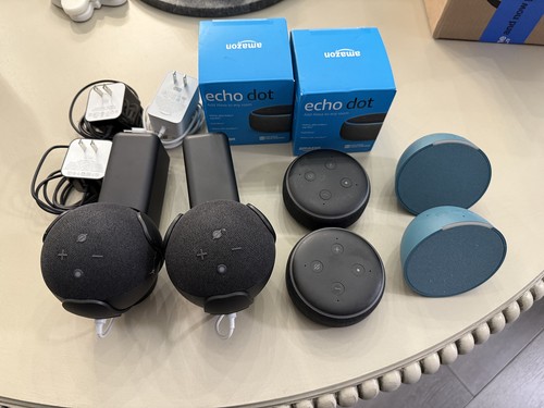 Lot of Amazon Alexa Echo Dot and Pop Devices | eBay