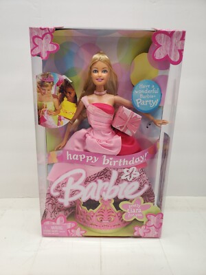 Happy Birthday Barbie 2004 Mattel #G8490 NRFB | eBay