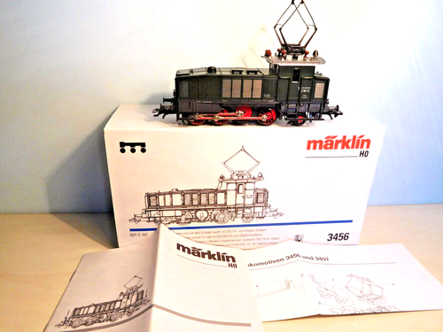 MARKLIN HO réf 3456 DELTA LOCO ELECTRIQUE DEUTSCHE BUNDESBAHN E 60 12 ...