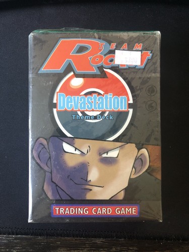 1999 POKEMON SEALED THEME DECK TEAM ROCKET DEVASTATION 60 CARDS English ...