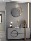 New Modern Minimalist Luxury Simple Swingable Wall Watch Living Room ...