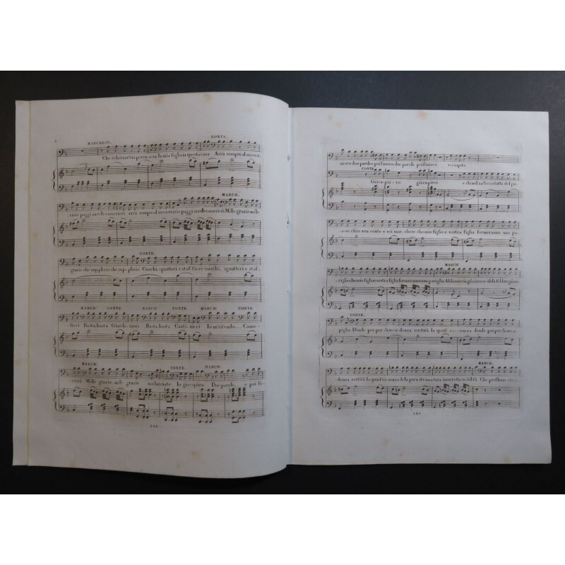 MERCADANTE Saverio Elisa And Claudio No 11 Piano Chant Ca1825 | eBay