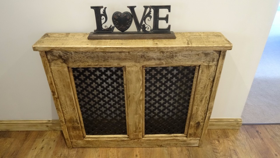 MADE TO ORDER CHUNKY RUSTIC STYLE RADIATOR COVERS - CAN BE MADE ANY ...