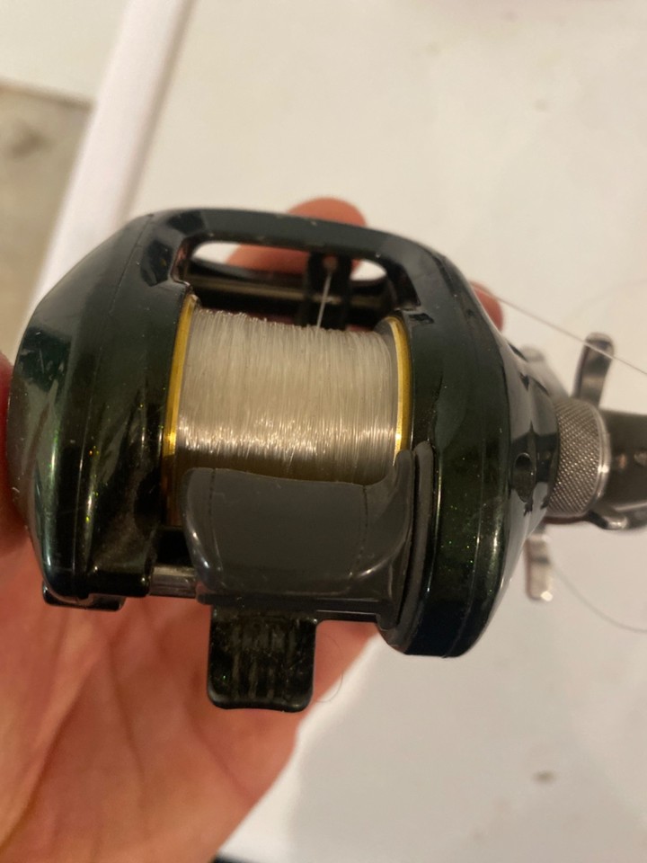 Shimano Curado 200e7 bait casting reel. Bass fishing reel. High speed ...