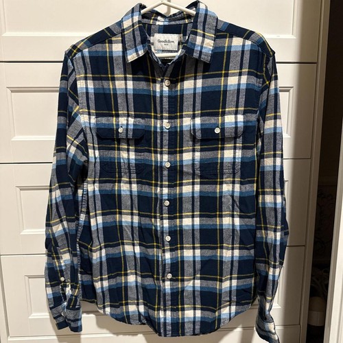 Goodfellow & Co. Men's Blue and Multi Shirt | eBay