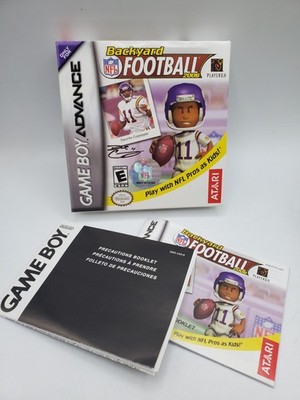 Backyard Football 2006 Nintendo Game Boy Advance Gba Box And Manual ...