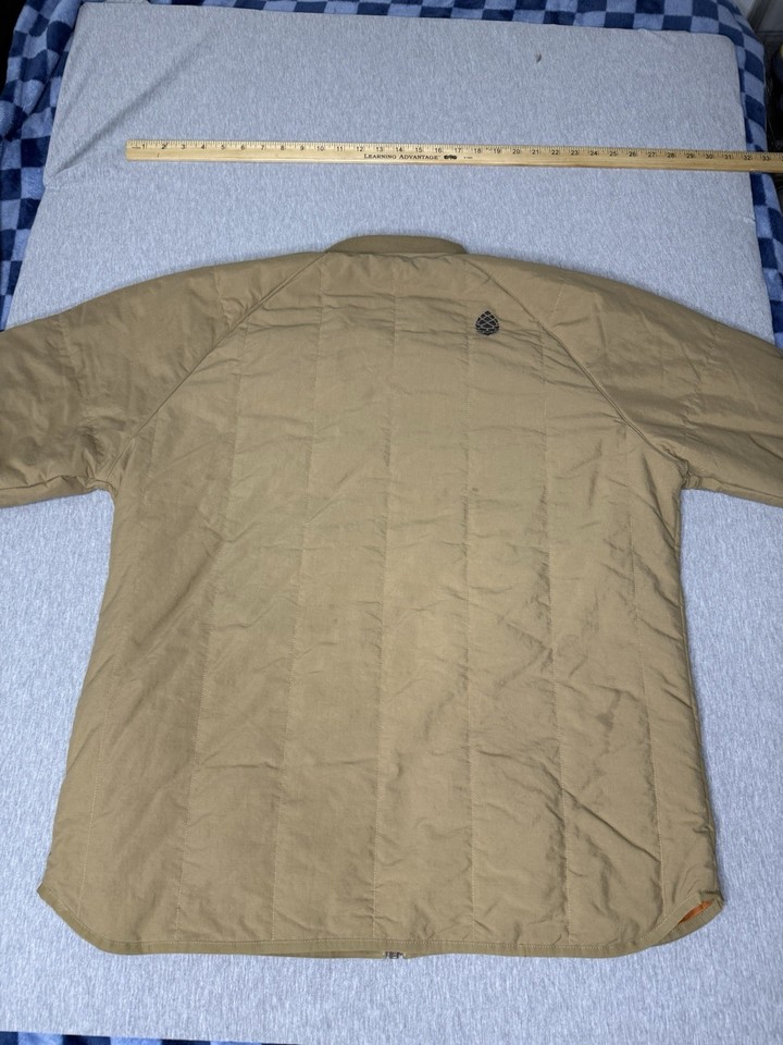 Stio West Butte Insulated Jacket Full Zip Brown Cost Mens Large EUC ...