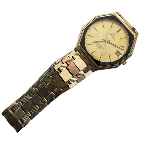 Vintage Omega Constellation Chronometer Octagon Men's Quartz Wristwatch ...