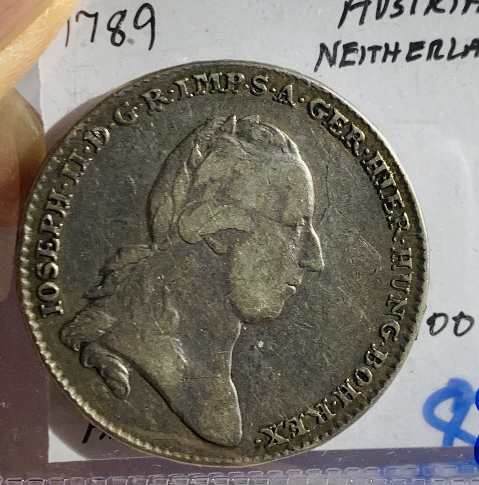 1789 1 Kronenthaler Coin Austrian Netherlands Silver .873 | eBay