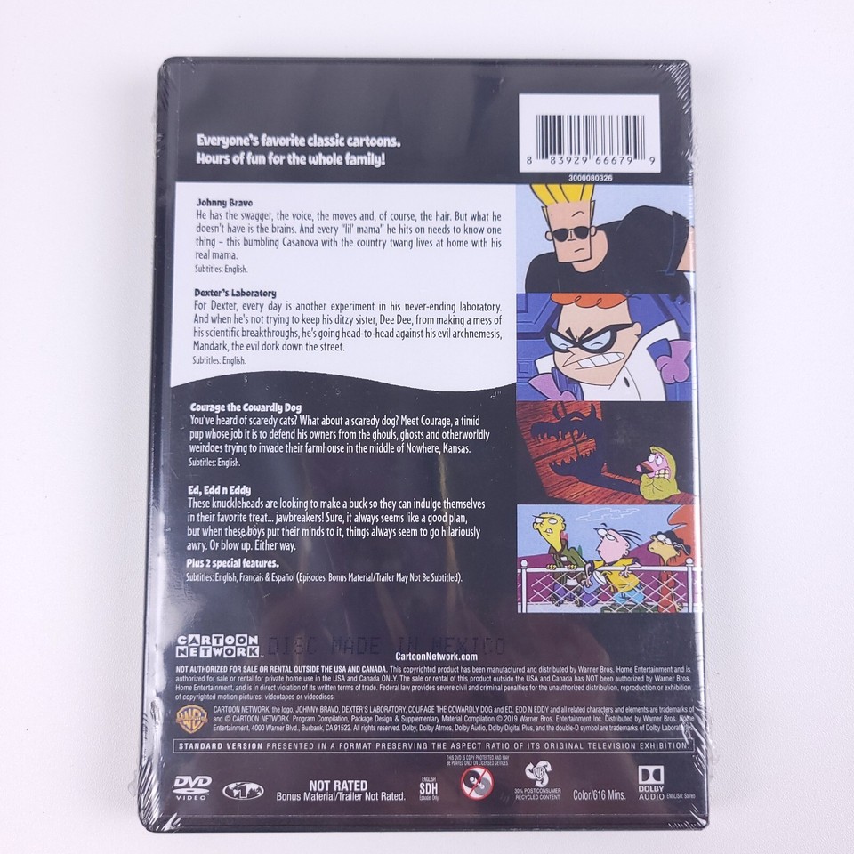 DVD Sealed Favorites Cartoon Network Hall Of Fame Vol 1 Dexter's ...