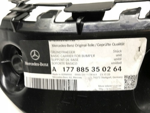 GENUINE OEM MERCEDES A CLASS REAR BUMPER LEFT NS MOUNTING BRACKET ...