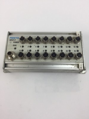 FESTO CP-E16-M8 INPUT MODULE ONLY FOR CONNECTION TO A 2 SUPPLY | eBay