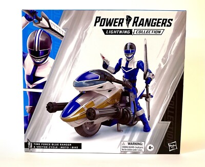 Lightning Collection - Power Ranger Time Force: Blue Ranger & Vector ...