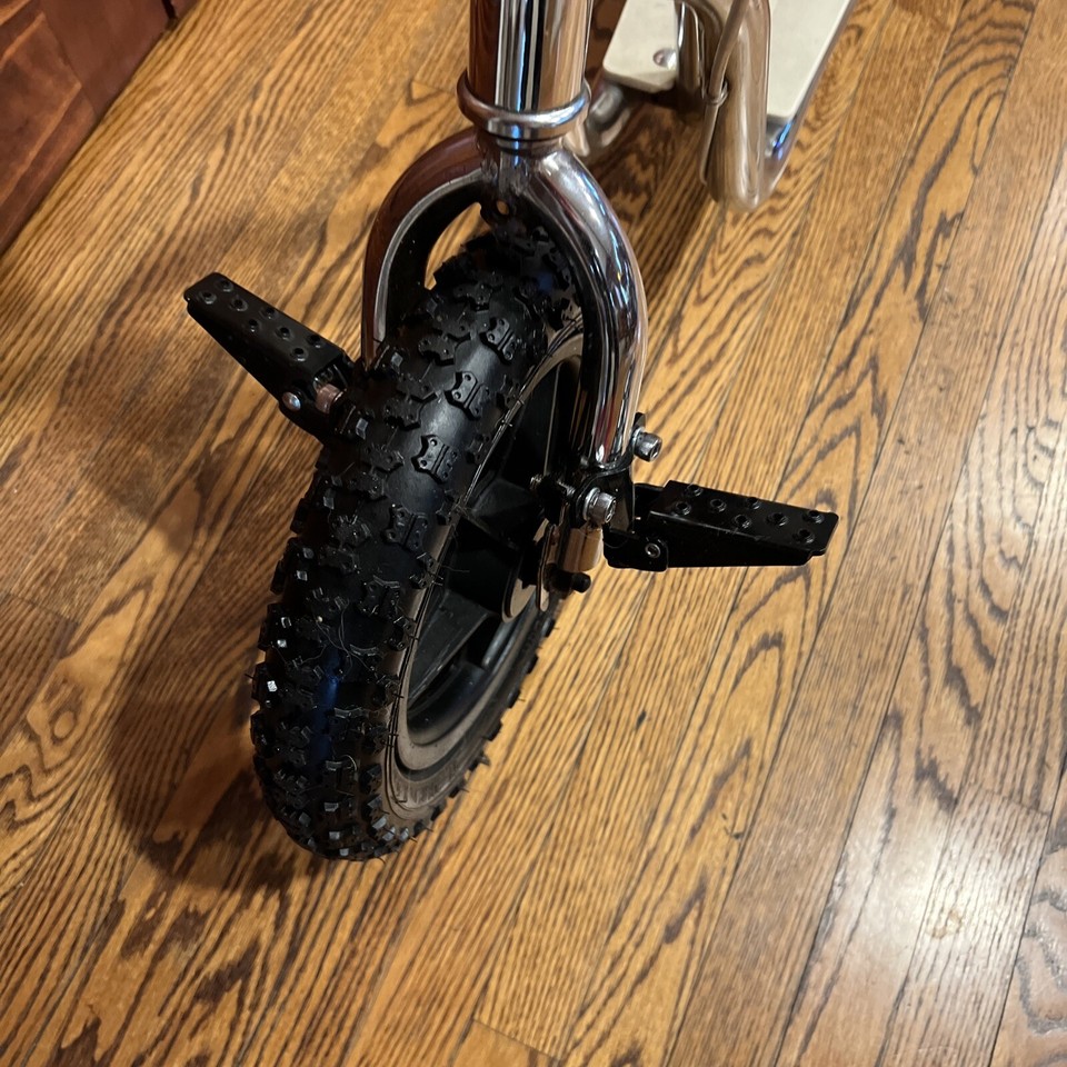Vtg 1980’s Mongoose BMX Mini-Scoot Chrome Scooter Chrome With Drum ...