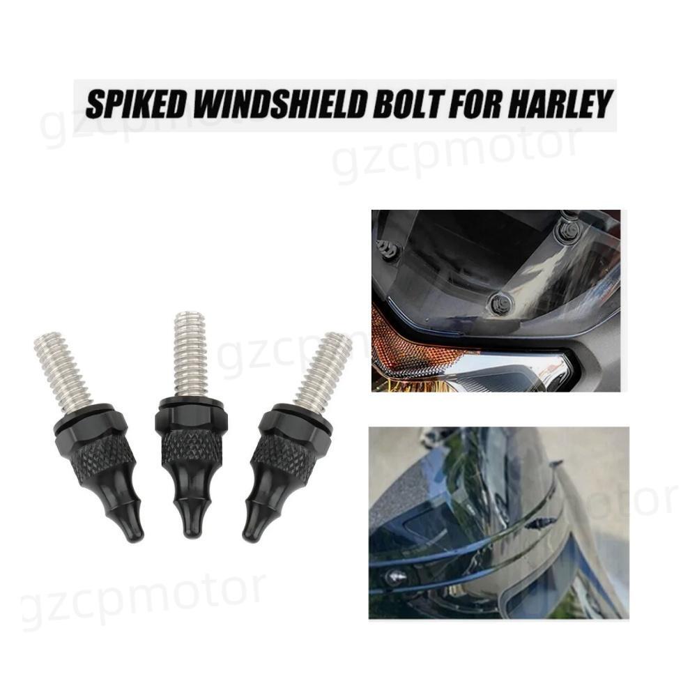 Spike Motorcycle Windshield Trim Harley Windshield Bolts Windscreen