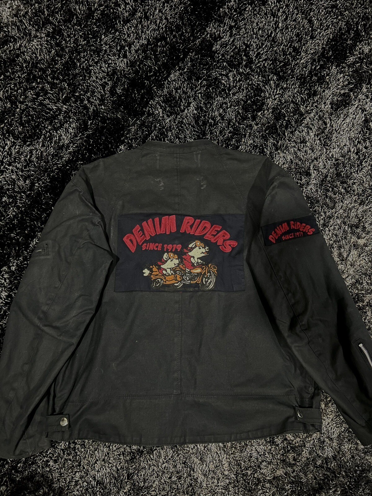 vanson leather motorcycle jacket - Gem