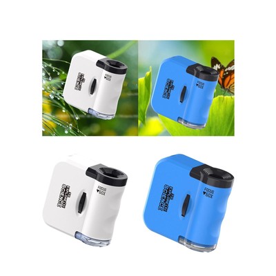 Mini Pocket Microscope, Lightweight,Kids Portable Microscope,Handheld ...
