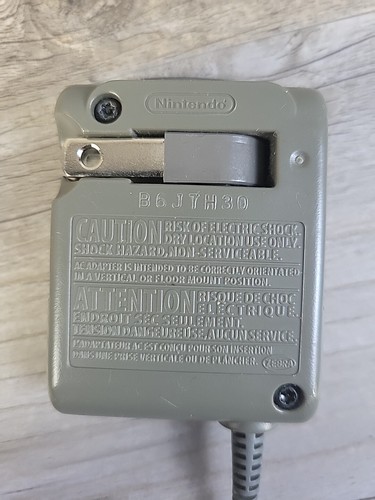 Nintendo DS Lite Charger USG-002 OEM Official AC Adapter Power Charging ...