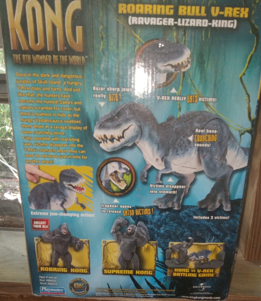 king kong 2005 toys v rex | eBay