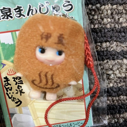 Costume Kewpie Shizuoka Izu Limited Hot Spring Manju Netsuke Strap | eBay