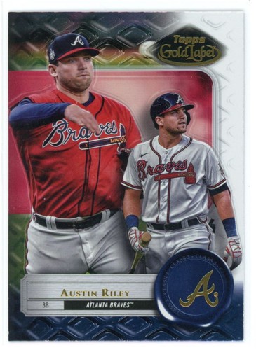 2022 Topps Gold Label Class 3 Austin Riley Atlanta Braves #99 | eBay