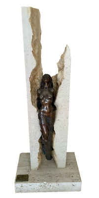 Vidal Collection, Ebano Bronze Sculpture Female Woman Rebirth Statue ...