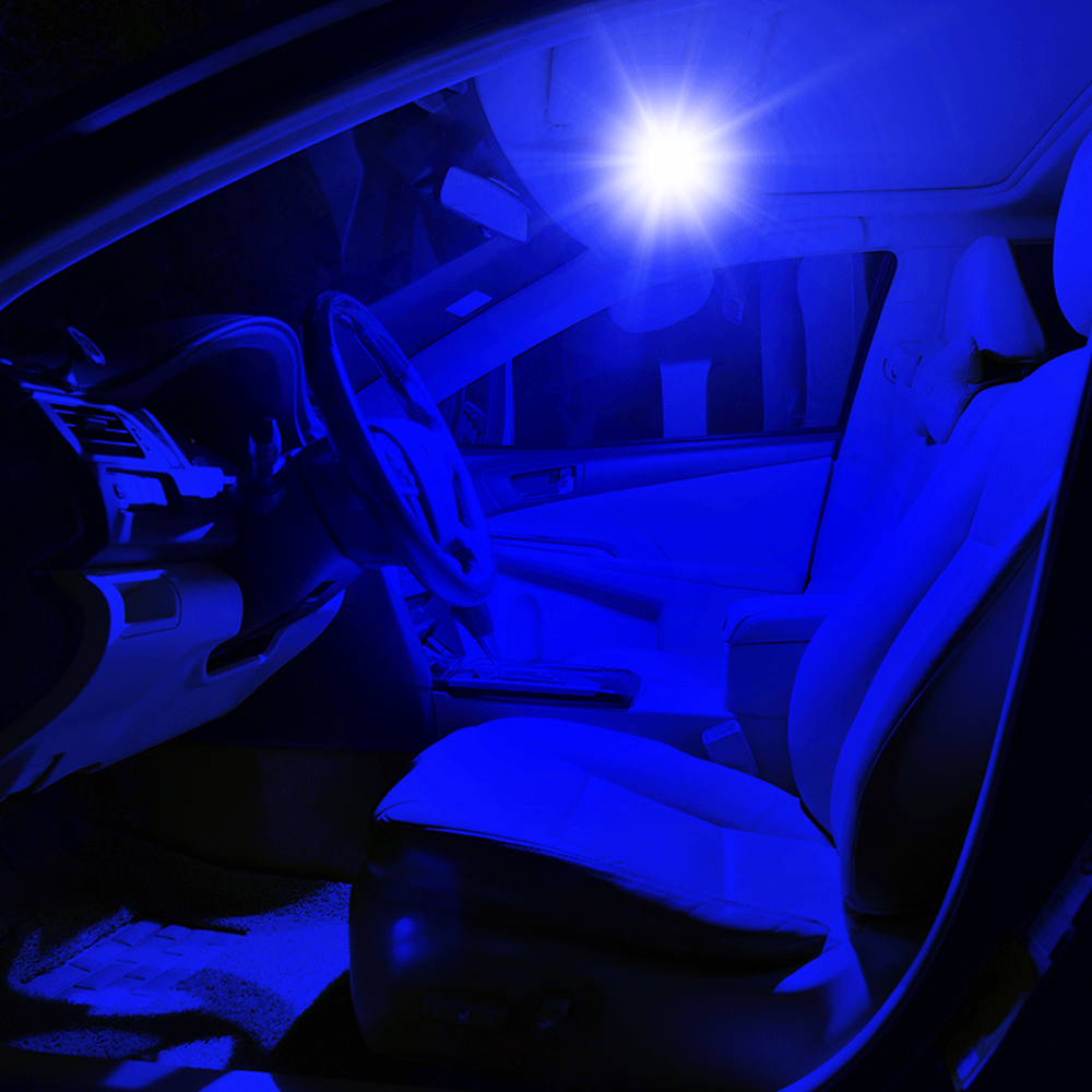 10pcs Canbus Blue 194 168 W5W T10 LED Car Parker Light Globe Bulbs ...